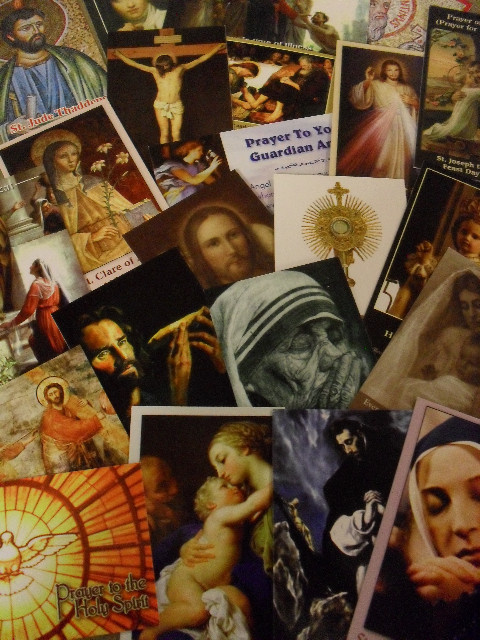 Free Catholic Holy Cards - Catholic Prayer Cards - St Therese of ...